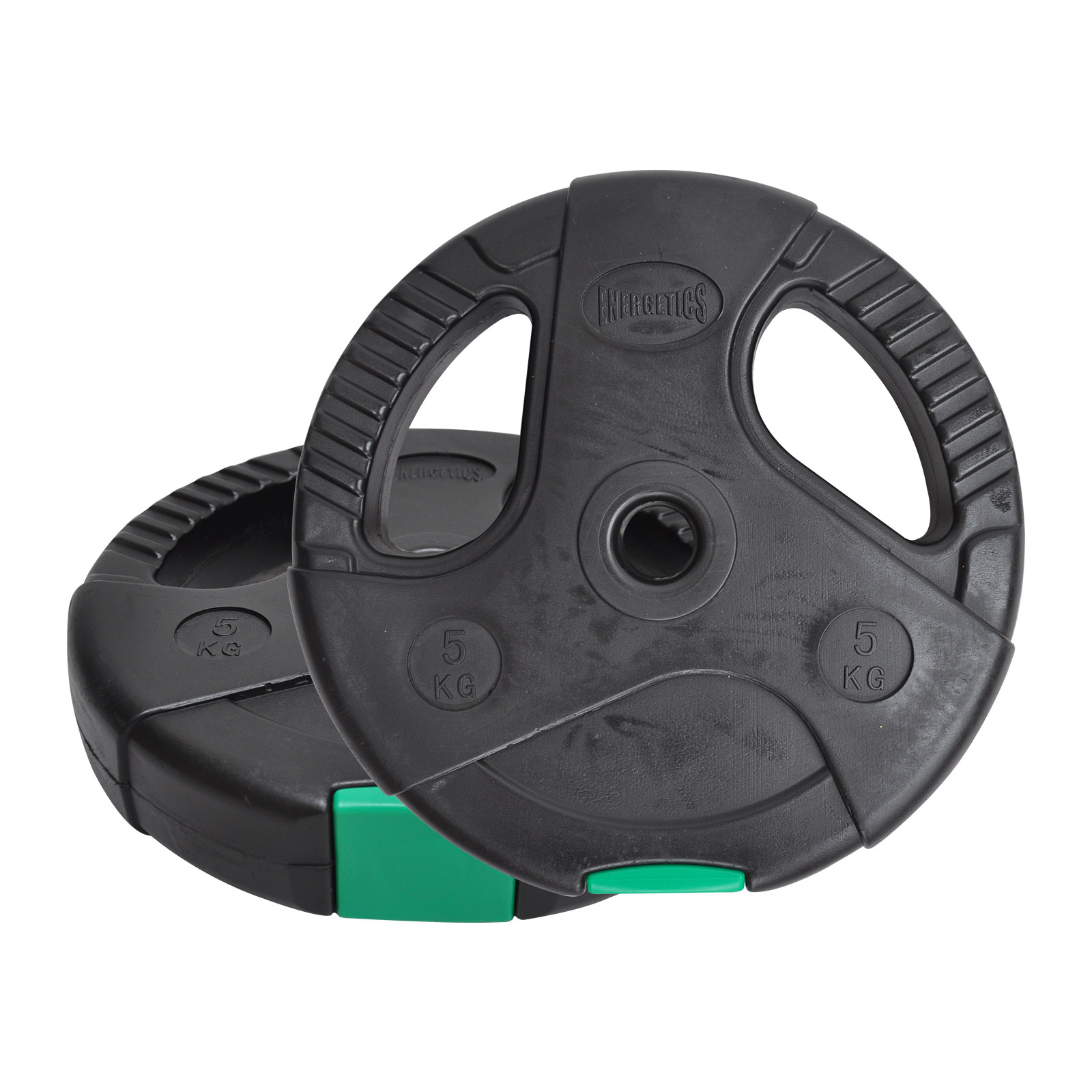 5kg x 2 Standard PVC Coated Weight Plate - Ez Dual Grip- 26.5 Hole ...